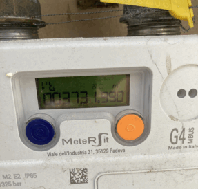 Lettura contatore gas